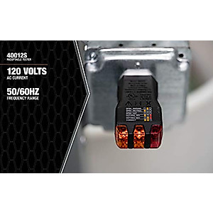 Southwire 10037K Electrical Test Kit with Full-Function Multimeter Non-Contact Voltage Detector and Outlet Tester Includes Test Leads and Batteries,Brown