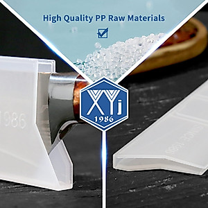 Authentic XYJ Since 1986,Universal Knife Guards,Plastic Chef Knives Sheath Holder,Cleaver Cover,Knife Blade Guards Protector,Kitchen Knives Sleeves Case Great For Drawer Knife Roll (9 x 2.5 Inch)