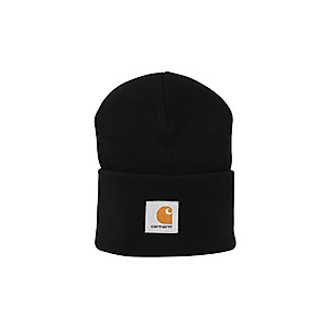 Carhartt -mens Acrylic Watch Cap - Black Branded Winter Ski Hat, Beanie…