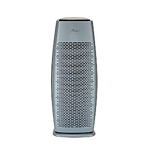Hunter HP600 Tall Tower Air Purifier Features Energy Star Certification True HEPA Filter, Multiple Fan Speeds, Soft Touch Digital Control Panel, Sleep Mode, Timer, Accent Light, Graphite