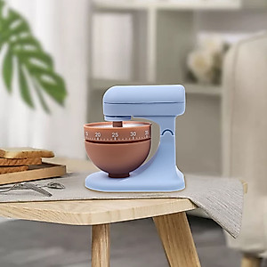 UPKOCH Kitchen Timer Hand Mixer Timer Cooking Timer Reminder Mechanical Countdown Clock Time Management Manual Egg and Baking Timer for Kitchen Home Desktop Decor