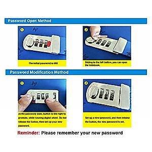 koboome Floral Notebook with Password Lock, A5 Size PU Leather Creative Password Notebook with Combination Lock Student Diary Notepad (Pink)