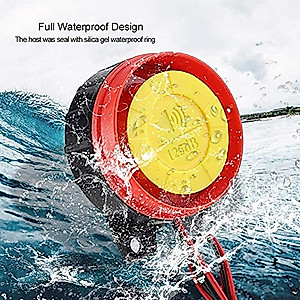 Motorcycle Alarm System, Akozon 12V Universal Motorcycle Wireless Anti-Theft Security Alarm System with 2 Remote Control for Motorcycle Alarm System for car Alarm System