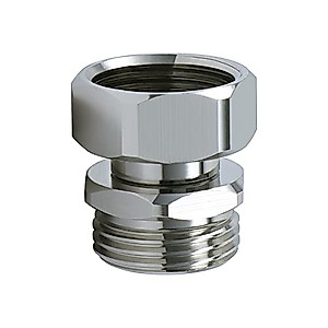 G-Sunny Garden Hose Swivel Adapter, 3/4" GHT Solid Brass Hose Connectors Adapters,3/4 GHT Female x 3/4 GHT Male Hose Adapter