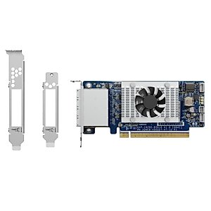 QNAP QXP-1620S-B3616W Wide Bandwidth, Full Duplex 12Gb / s SAS Card