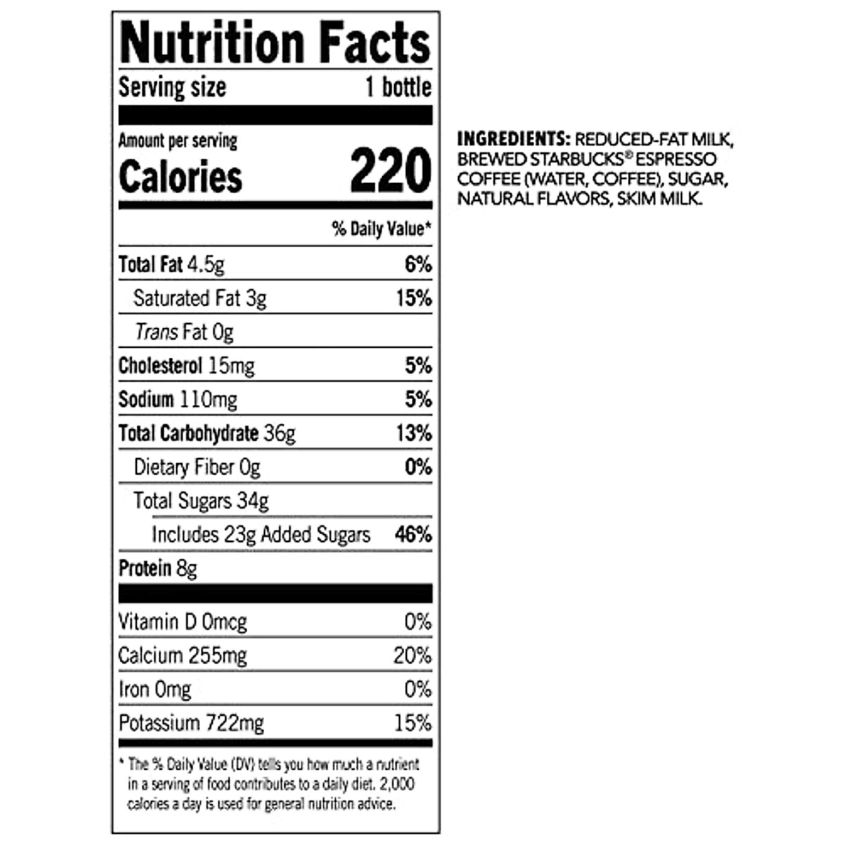 Starbucks Iced Espresso, Caramel Macchiato, 14oz Bottles, (8 Pack)