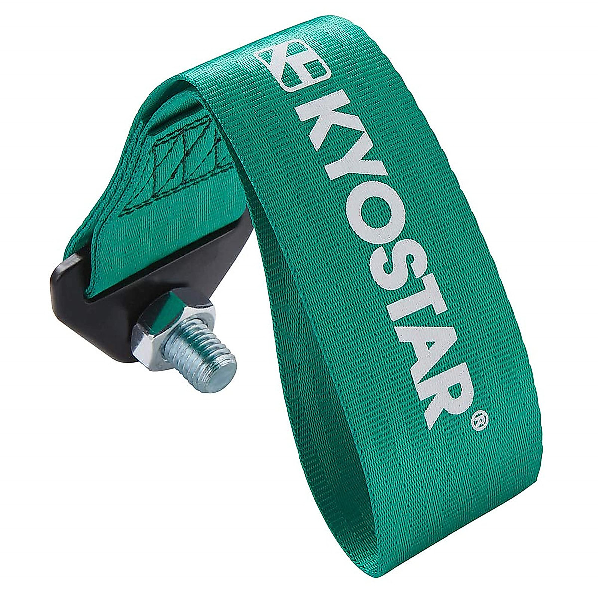 Kyostar Front Car Towing Strap Belt Universal Fitment Green