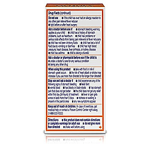 Children's Motrin Oral Suspension, Pain Relief, Ibuprofen, Berry Flavored, 1 Oz (Pack of 6)