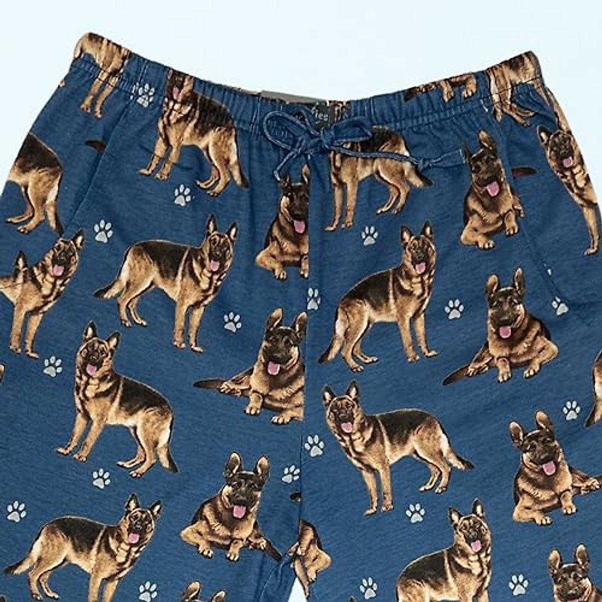 German Shepherd Pajama Pants – Cotton Blend - All Season - Comfort Fit Lounge Pants for Women and Men – German Shepherd Gifts