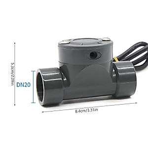DN20 Water Flowmeter Flowmeter 10-150L Fluidmeter Water Flowmeter Counter Effect Fluidmeter