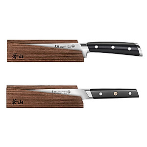 Cangshan 1021554 Solid Ash Wood Magnetic ANCHOR Knife Sheath Only for 6-Inch Boning Knife