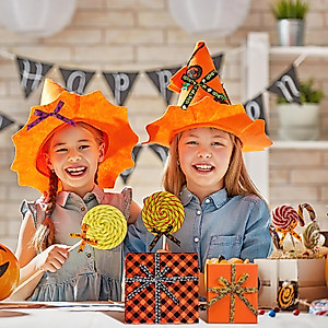 SANNIX 15 Pcs Halloween Ribbon, 15 Yards 3/8 Inch Halloween Grosgrain Ribbon Ghost Spider Thin Halloween Ribbon Bat Pumpkin Ribbons for DIY Crafts Gift Wrapping Halloween Decorations