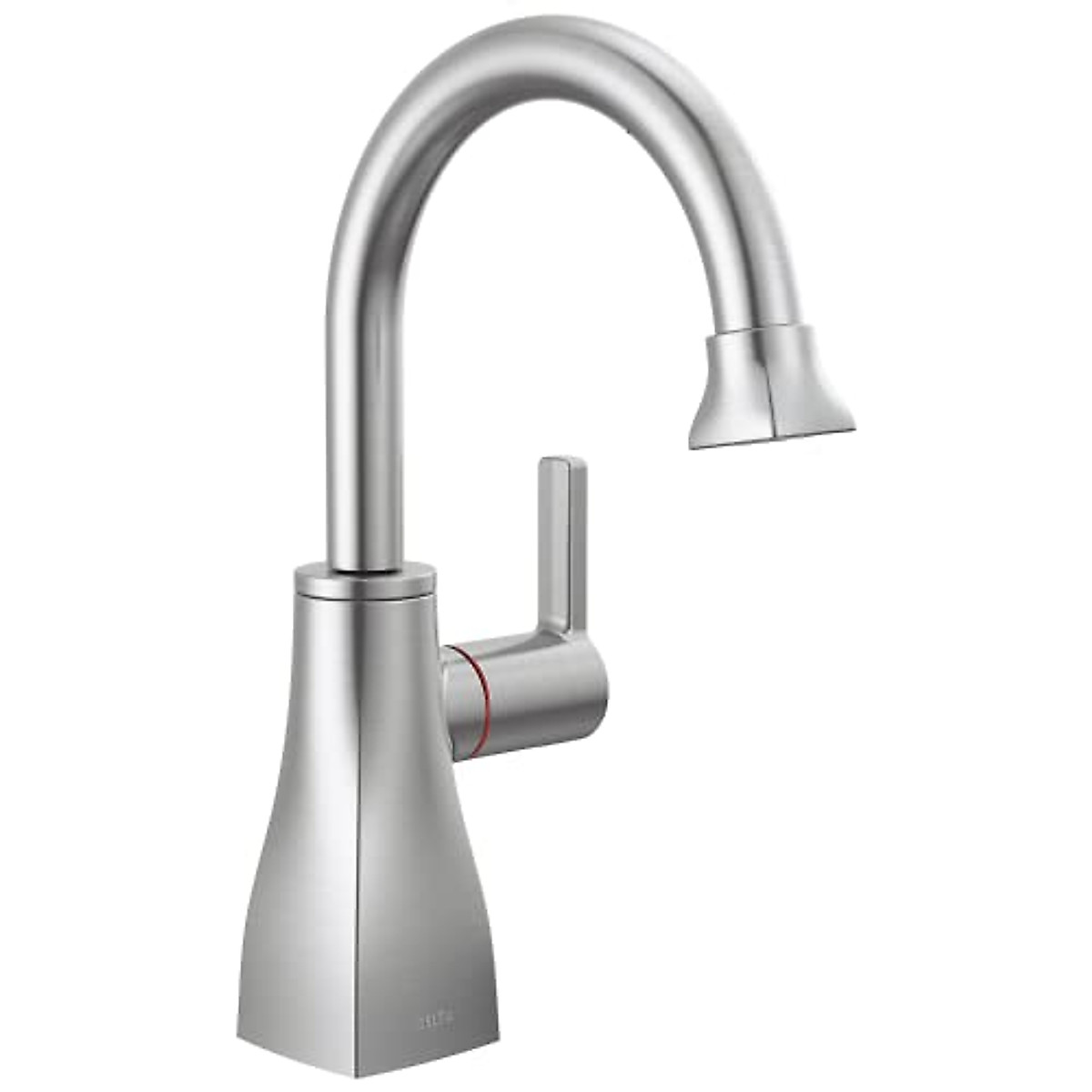 DELTA FAUCET Contemporary Square Instant Hot Water Dispenser, Arctic Stainless