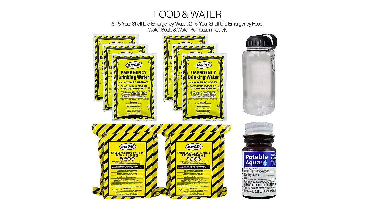 Ready America 72 Hour Deluxe Emergency Kit for 2