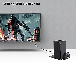 BENFEI HDMI to HDMI Cable, 4K@60Hz High Speed 6ft HDMI 2.0 Cable, 18Gbps, 4K HDR, 3D, 2160P, 1080P, Ethernet, Audio Return(ARC) Compatible with UHD TV, Blu-ray, Xbox, PS4, PS3, PC - 6 ft