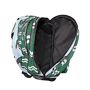 Cute Animal Snake School Backpack for Teen Girls Boys Lightweight Student Backpack Travel Bookbag Laptop Casual Daypack