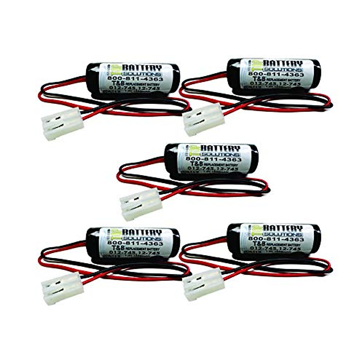 5PC T&B 012745,CUSTOM-85,OSA117, NIC1056 Battery Replacement