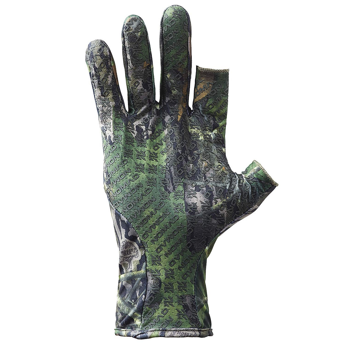 Nomad Mens Fingerless Turkey Glove | Camo Fingerless Hunting Glove, Mossy Oak Shadowleaf, Medium/Large