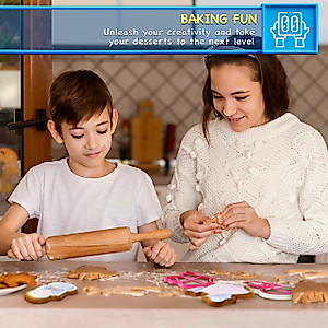 Cookie Cutter by 3DForme, Set Onesies & Rattle Cake Fondant Frame Mold for Buscuit