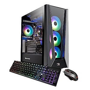 iBUYPOWER Pro Gaming PC Computer Desktop TraceMR 252i (Intel Core i9-12900KF, GeForce RTX 3090 24 GB, 32GB DDR4 3200MHz,1 TB NVMe SSD + 2 TB HDD, WiFi Ready, Windows 11 Home)