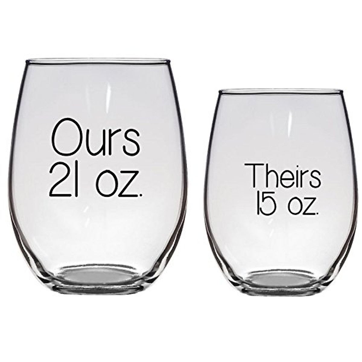 Gift For Single Mom - Mother of the Goddamn Year - Premium 21oz Stemless Wine Glass