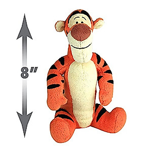 Disney Collectible 8-inch Beanbag Plush, Tigger, Officially Licensed Kids Toys for Ages 2 Up by Just Play