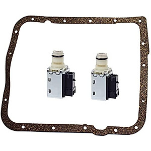 4L60E Shift Solenoid Transmission Filter Gasket kit A B Fit for Buick Cadillac Chevy GMC Replace # 24230298 24208576