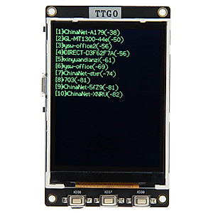 LILYGO TTGO T4 V1.3 ILI9341 2.4 inch LCD Display Backlight Adjustment ESP32 Development Board TTGO Modul