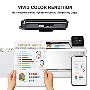 Toner Bank Compatible Toner Cartridge Replacement for Brother TN227 TN227Y TN-227 TN223 TN223Y use with MFC-L3770CDW HL-L3290CDW HL-L3230CDW MFC-L3710CW MFC-L3750CDW L3210CW Tray (Yellow,1 Pack)