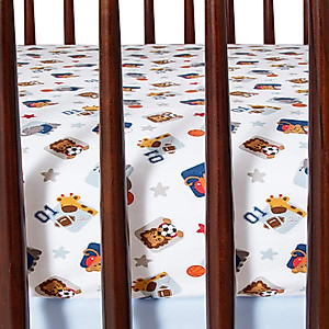 Lambs & Ivy Future All-Star Crib Sheet