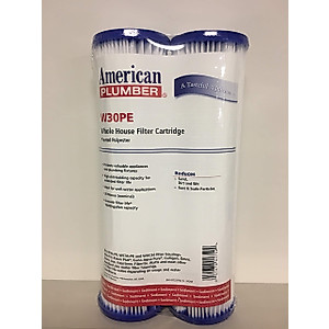 American Plumber W30PE Whole House Sediment Filter Cartridge (2-Pack)