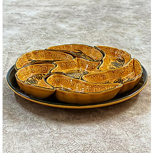 IstanbulArtWorkshop Turkish Breakfast Bowl Set, Turkish Ceramic Bowl Set, Food Serving Bowl Set, Appetizer Dishes Set, Turkish Tile Bowl, Dinnerware Serving Set