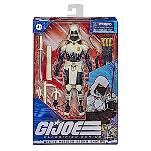 G.I. Joe Classified Series Arctic Mission Storm Shadow Action Figure 14 Premium Toy with Accessories 6-Inch-Scale (Amazon Exclusive)