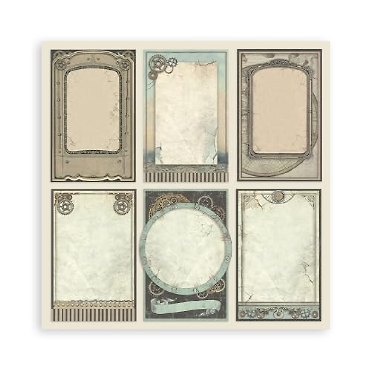 Stamperia Intl Scrapbooking Paper, Multi-Colored 10 Pack