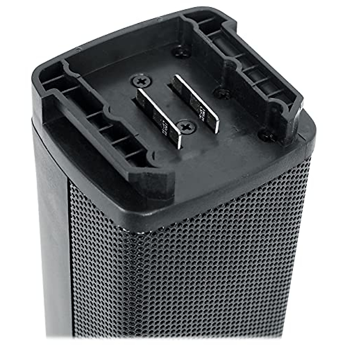 Rockville Titan Portable Array Battery Powered PA DJ Speaker System w/Subwoofer, Black