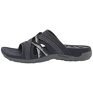 Merrell Women's Terran 3 Cush Slide Sandal, Navy, 7 Wide
