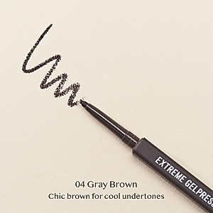 CLIO Extreme Gelpresso Pencil Liner 04 Gray Brown