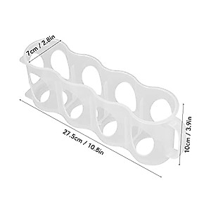 Rolling Soda Can Organizer, Can Storage Box with Handle Transparent Reusable Can Drink Storage Holder Organizer for Refrigerator Cabinets