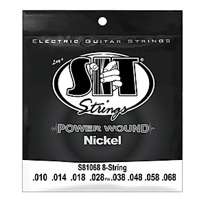 S.I.T. String S81068 Eight String Nickel Wound Electric Guitar String