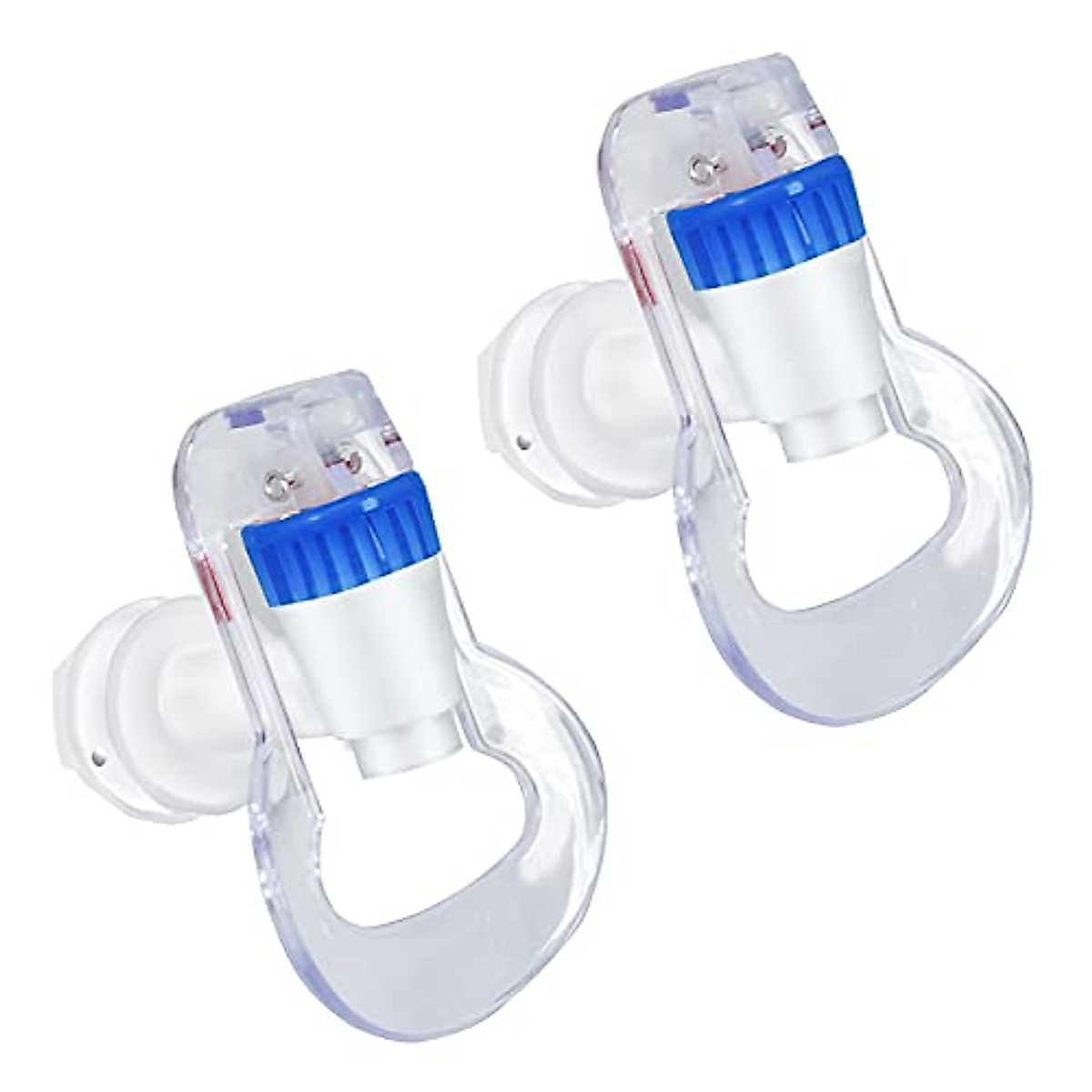 Raven Water Dispenser Replacement Push Faucet - Blue Cold Water Spigot (2 Pack)