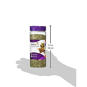 SmartyKat Catnip for Cats & Kittens, Shaker Canister - 2 Ounces