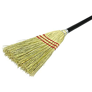 Weiler 70300 Lobby Broom, Corn & Fiber Fill, 40" Overall Length (Pack of 12)