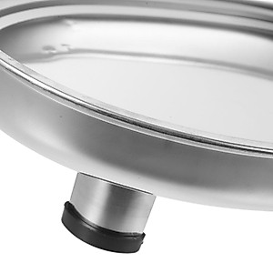 Stainless Steel Buffet Serving Dish Buffet Server Dish Buffet Snack Tray Food Plate for Buffet Stainless Steel Serving Tray Kitchen Food Holder Buffet Foods Holder Buffet Plates