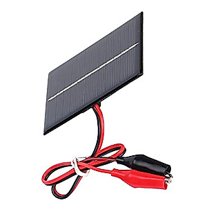 0.6W 6V Solar Panel Module Portable DIY Polysilicon Solar for Lights 3.7V Battery 0.6W 6V Solar Panel Module for Family
