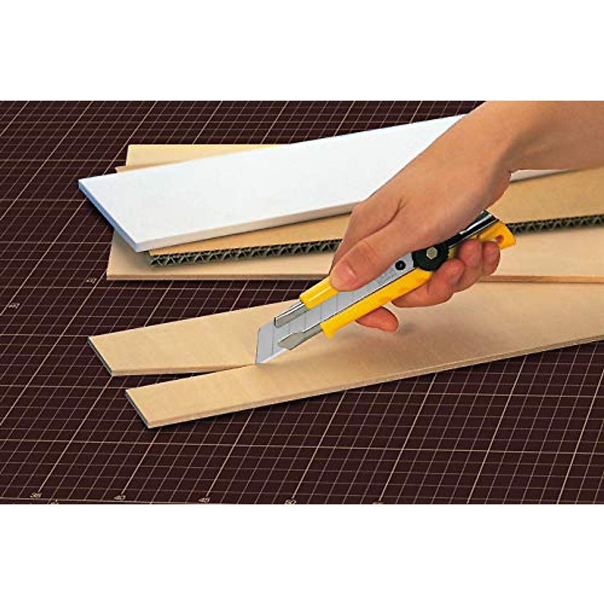 OLFA 18mm Heavy-Duty Ratchet-Lock Utility Knife (L-1)