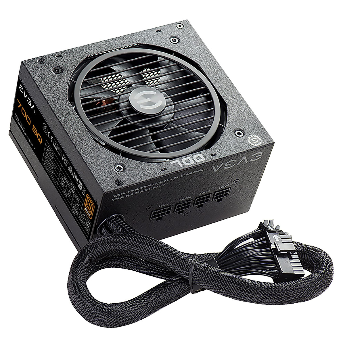 EVGA 700 BQ, 80+ Bronze 700W, Semi Modular, 5 Year Warranty, Power Supply 110-BQ-0700-V1