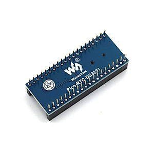 Coolwell Waveshare Precision RTC Module for Raspberry Pi Pico Series, Onboard DS3231 Chip with Female Pin Header Stackable Design