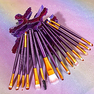 UCANBE Makeup Eyeshadow Palette + 15Pcs Brush Set, Pigmented 86 Colors Make Up Pallet with Brushes, Matte Shimmer Glitter Palettes Valentine's Day Gift, Eye Shadow Highlighter Contour Blush Beauty Kit