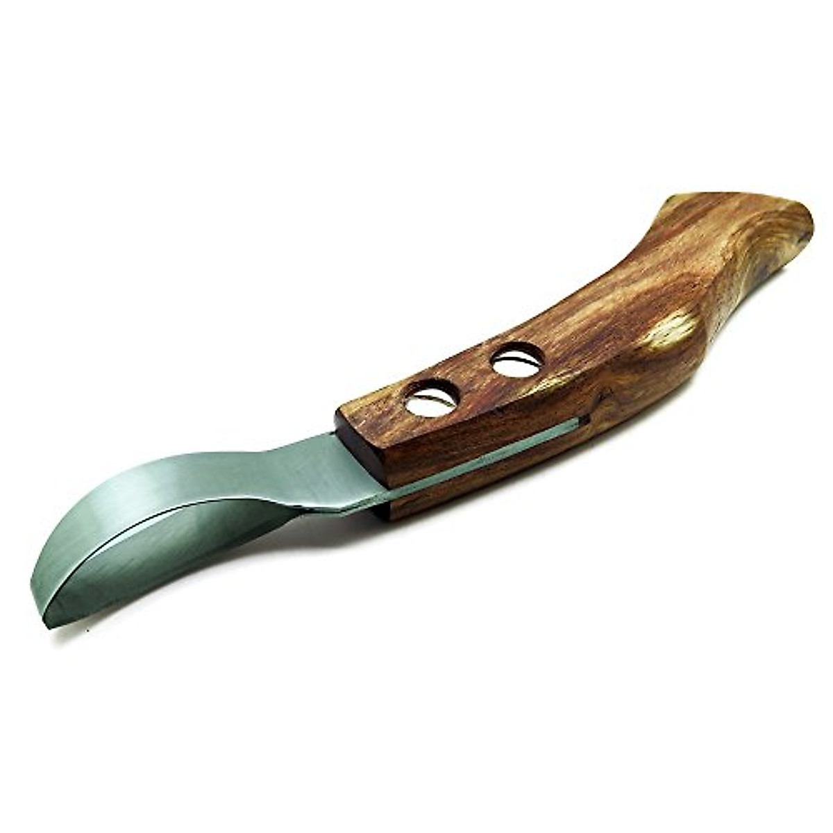 Hoof Knife 7.5" Large Farrier Tools Wooden Handle Premium Instruments Upgraded Pattern