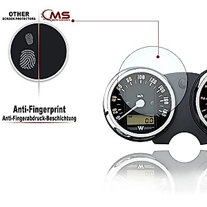 [2 Piece] Display Protection Film Speedometer Protection Film Suitable for Kawasaki W800 2018+ 2X Ultra Clear